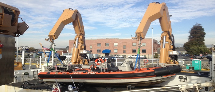 Davit Cranes for Shipyards, Offshore & Custom Use