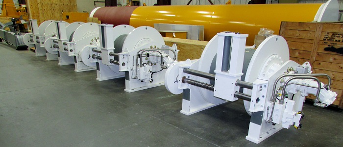 Specialty Winches for Shipyards, Offshore & Custom Use